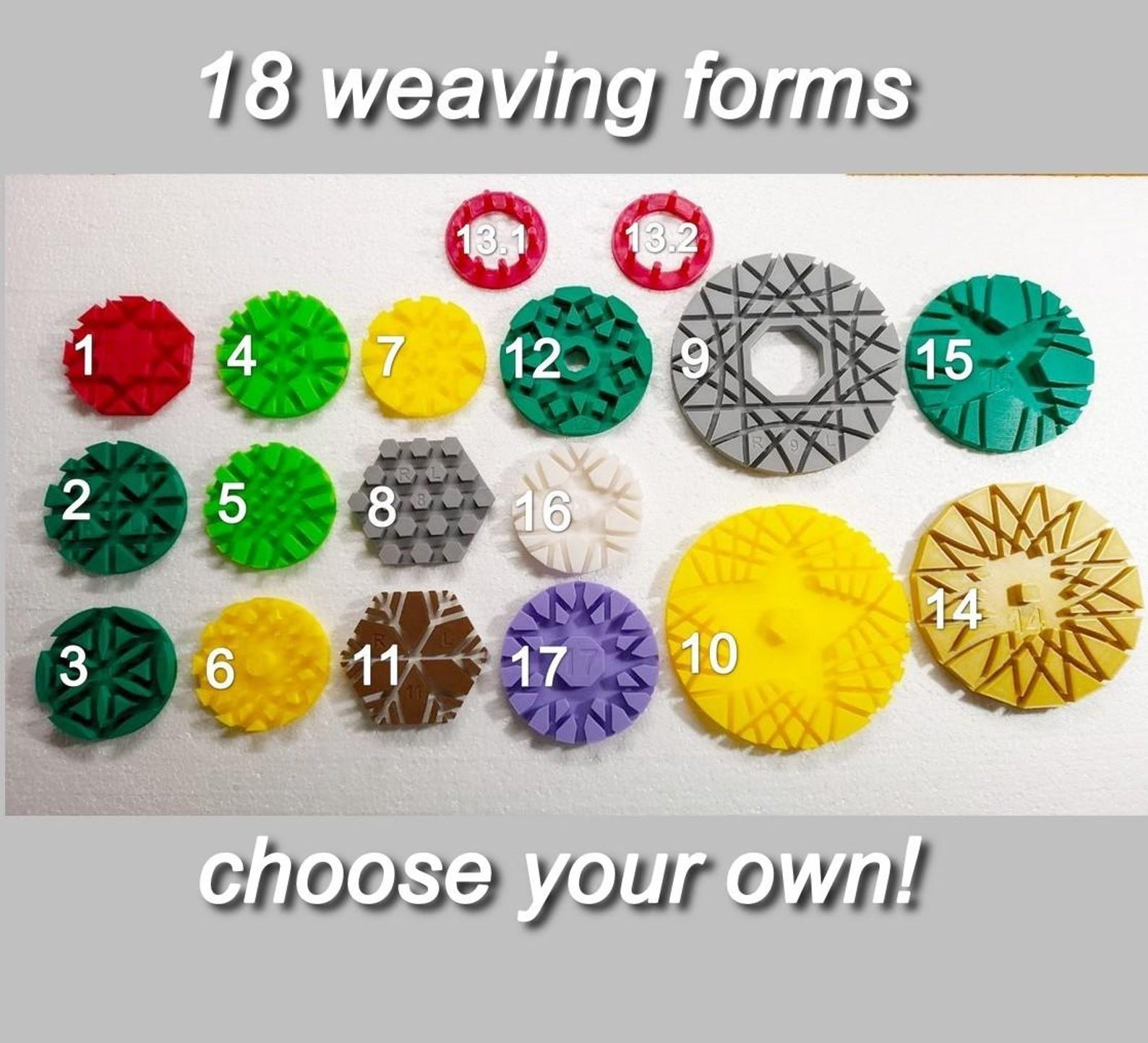 Basket Weaving Forms 1-18: Rattan, Paper, Jute Crafting Templates - Etsy