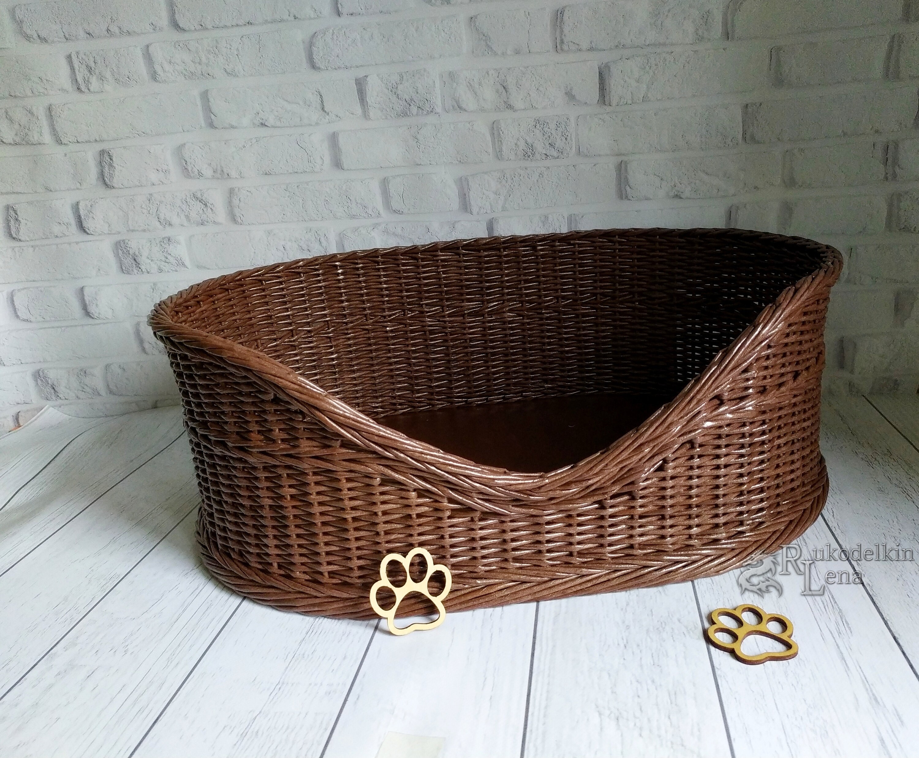 Basket for Dogs and Cats, Small and Medium Basket for Dogs, Pet Bed ...