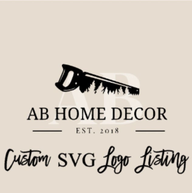 Custom SVG Logo Design - Etsy