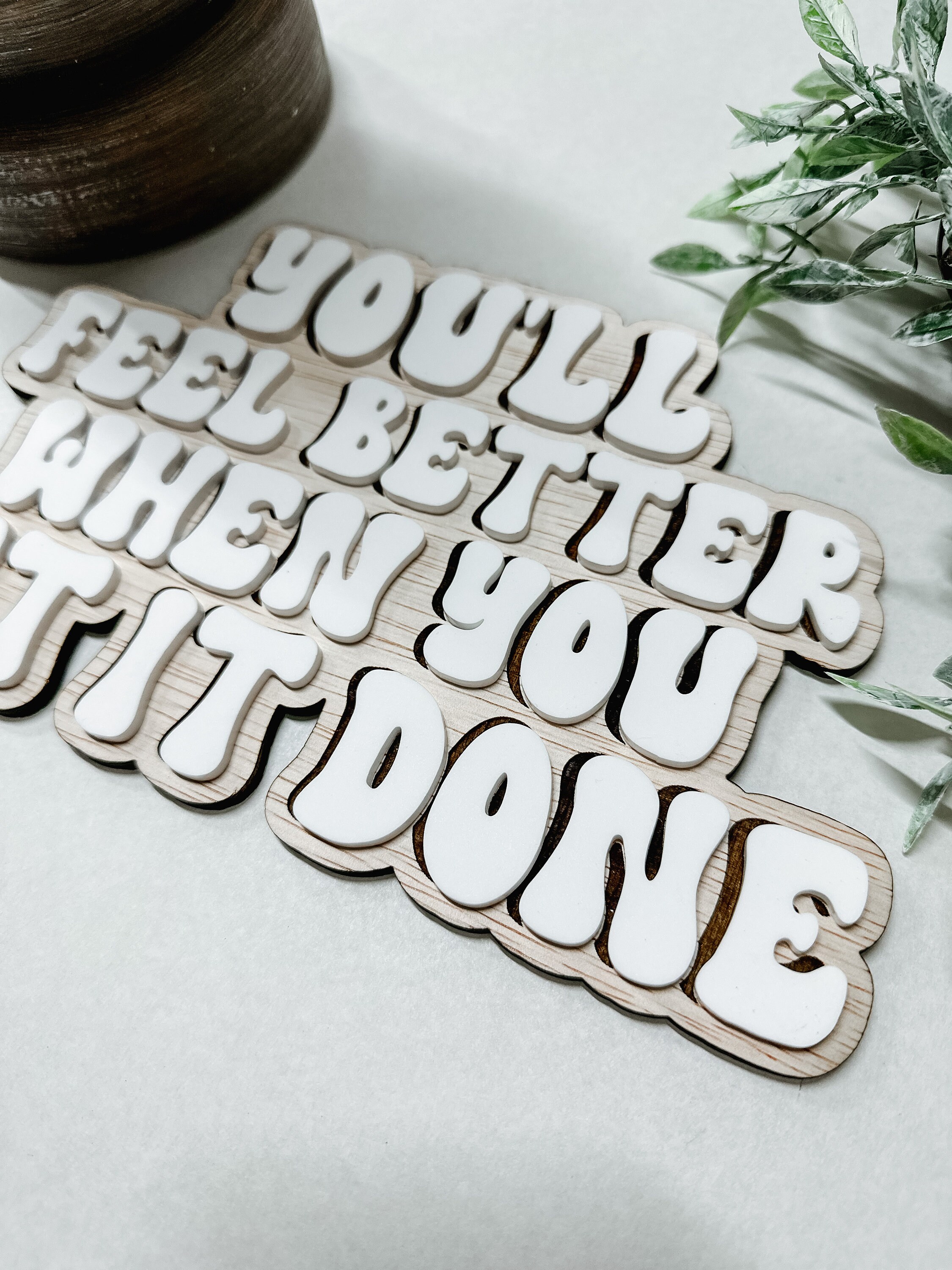 3D Quote Sign SVG Motivation SVG Inspirational Quote Svg - Etsy Australia