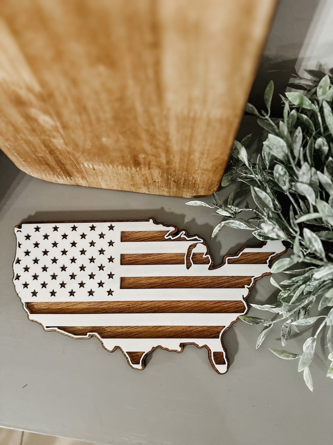 USA SVG, Fourth of July SVG, Layered Usa Svg, Glowforge Svg, Laser ...
