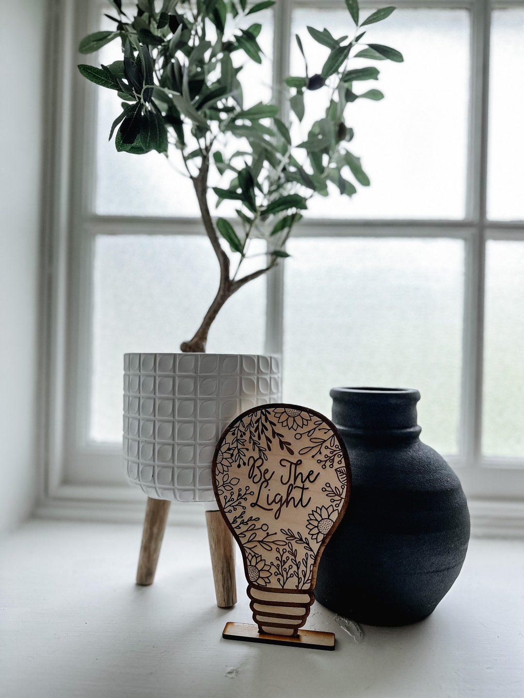 Be the Light SVG, Glowforge SVG File, Boho SVG File, Inspirational ...