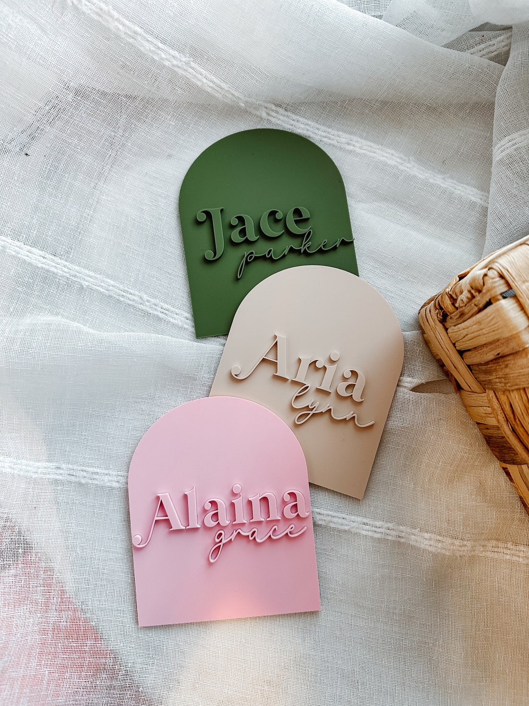 Baby Name Sign, 3D Name Sign, Newborn Baby Sign, Hospital Photo Prop ...
