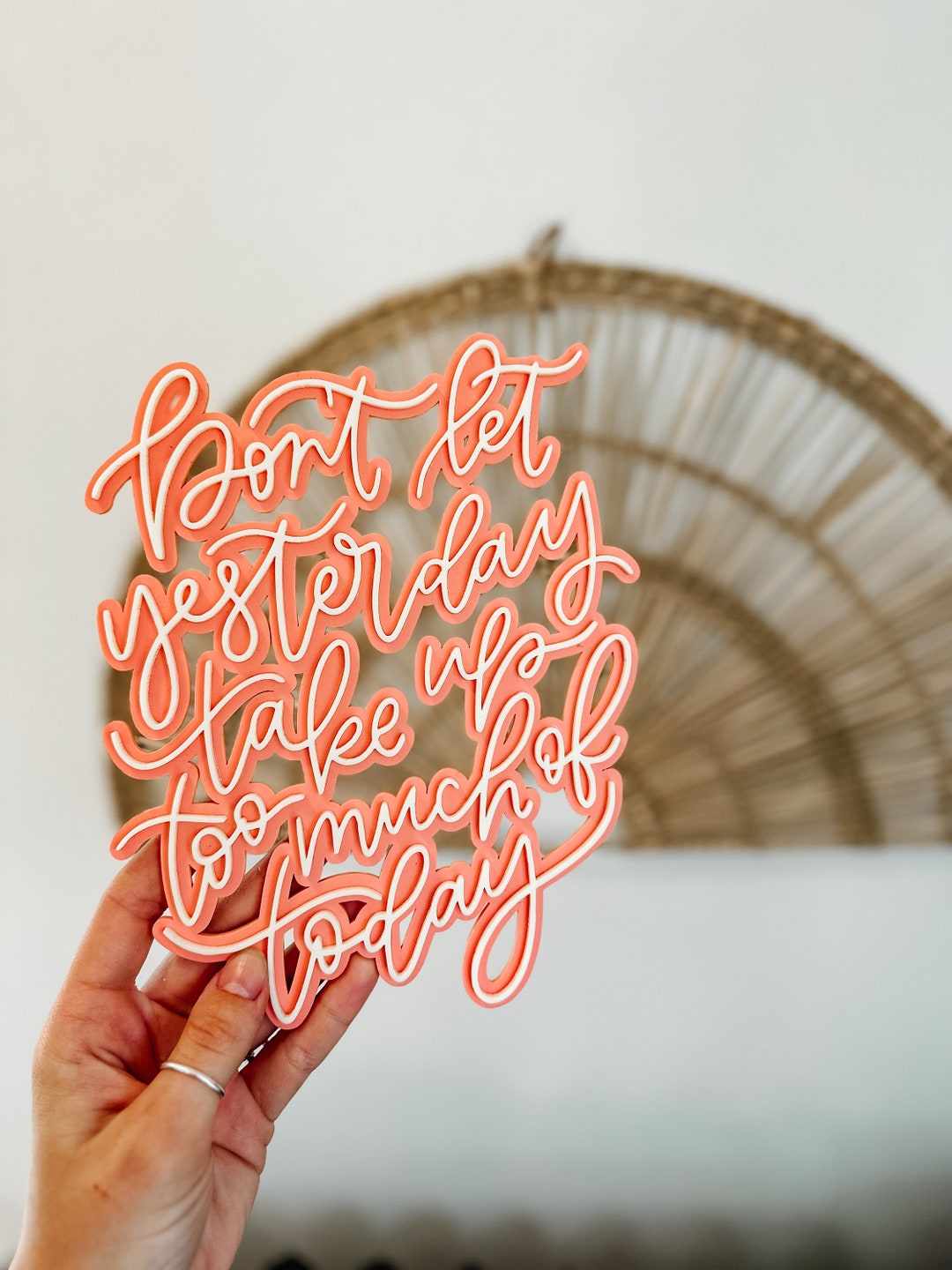 Inspirational Quote SVG, Glowforge Quote SVG, Boho Sign SVG, 3D Quote ...