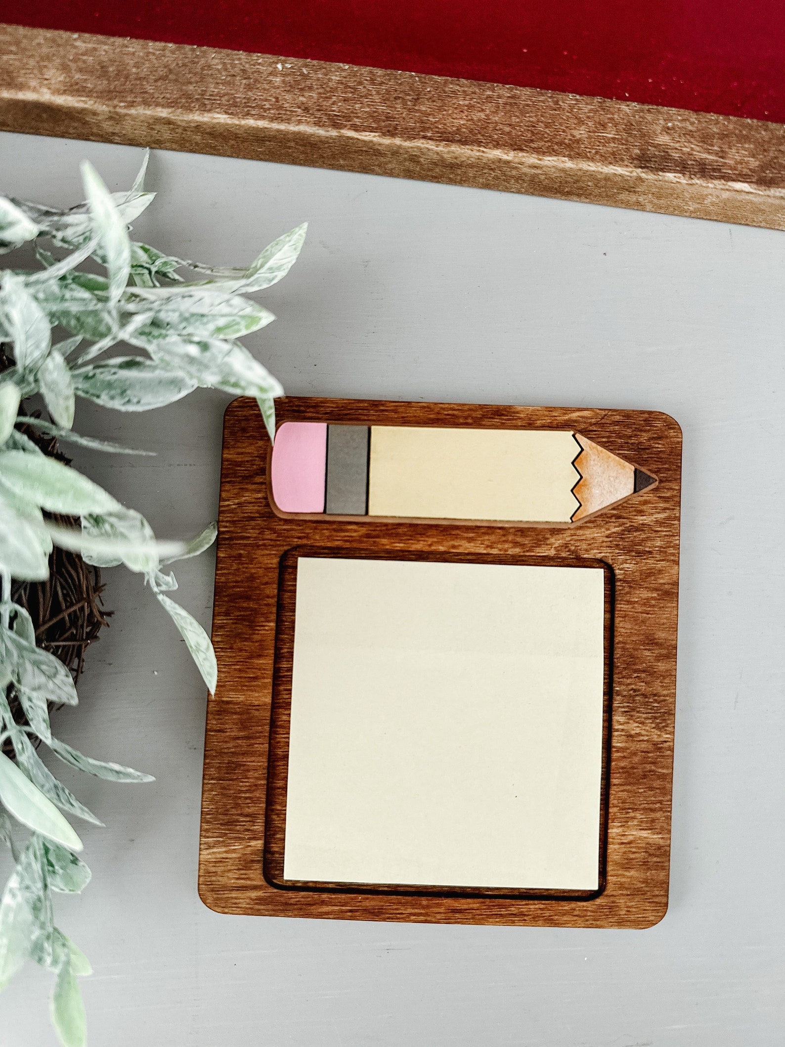 Pencil Sticky Note SVG Teacher Gift SVG Teacher Christmas - Etsy