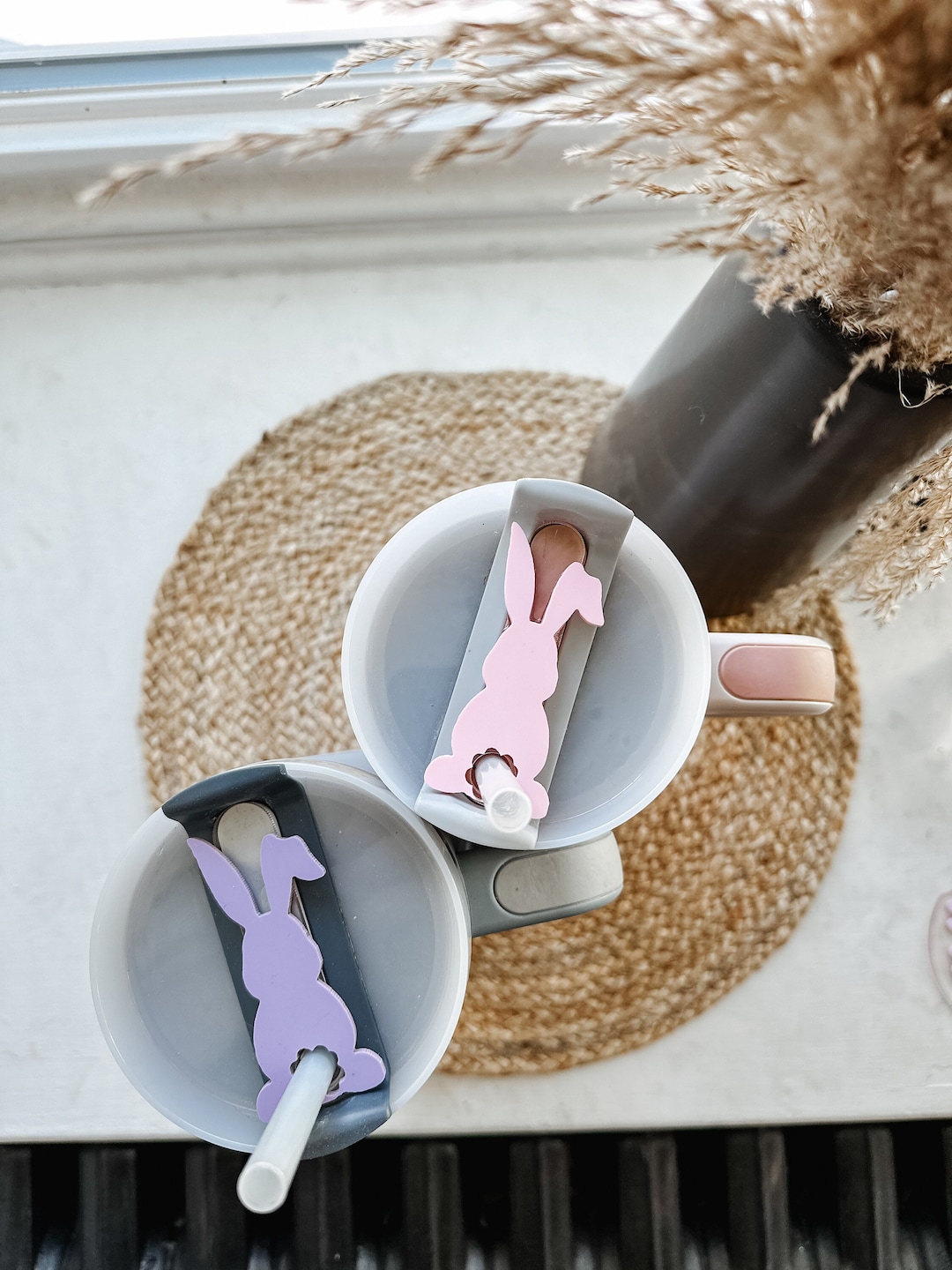 Easter Bunny Topper SVG, Stanley Topper SVG, Easter Topper SVG ...