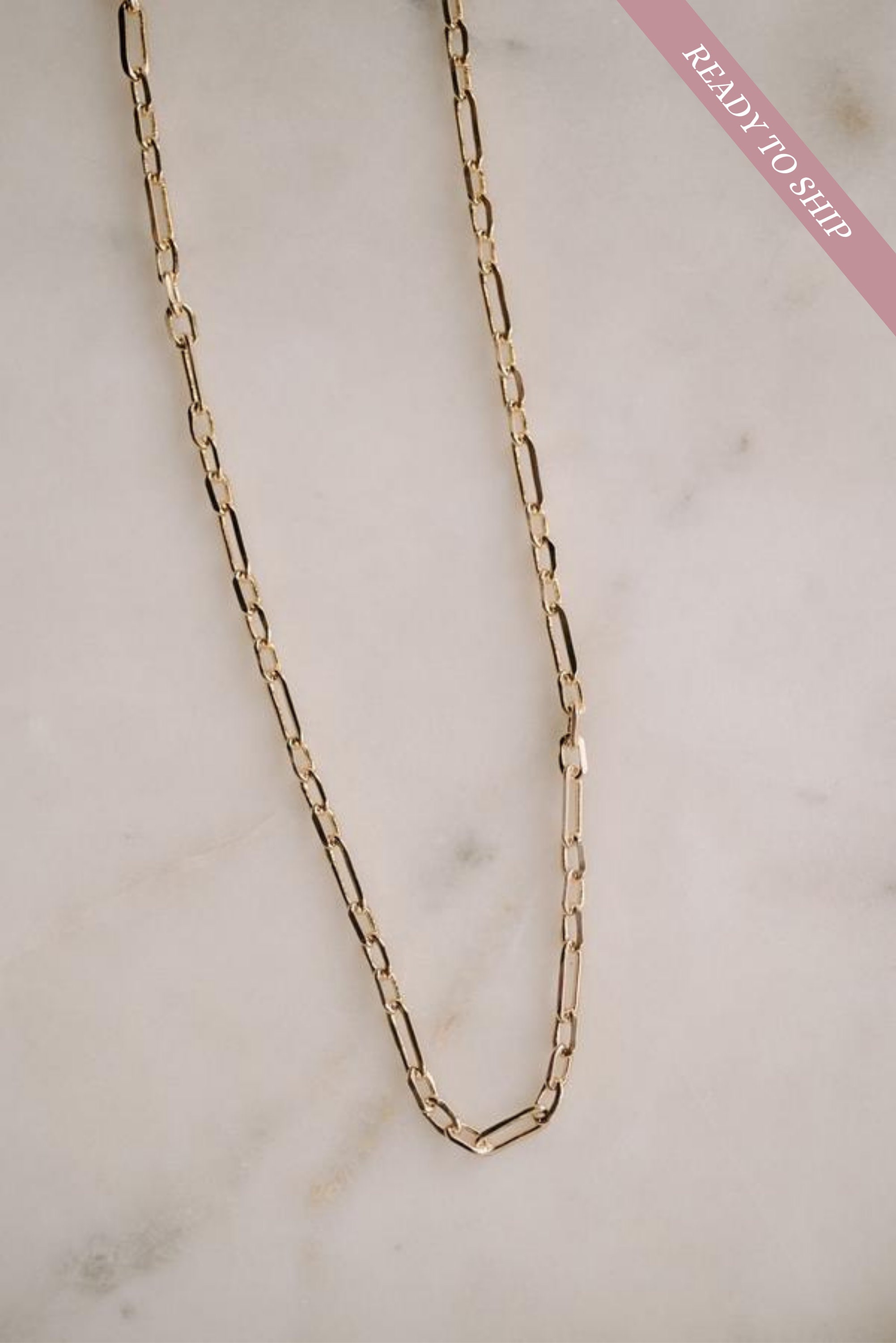 Long Short Link Chain 18k Gold Filled Chain Gold Chain Gold - Etsy