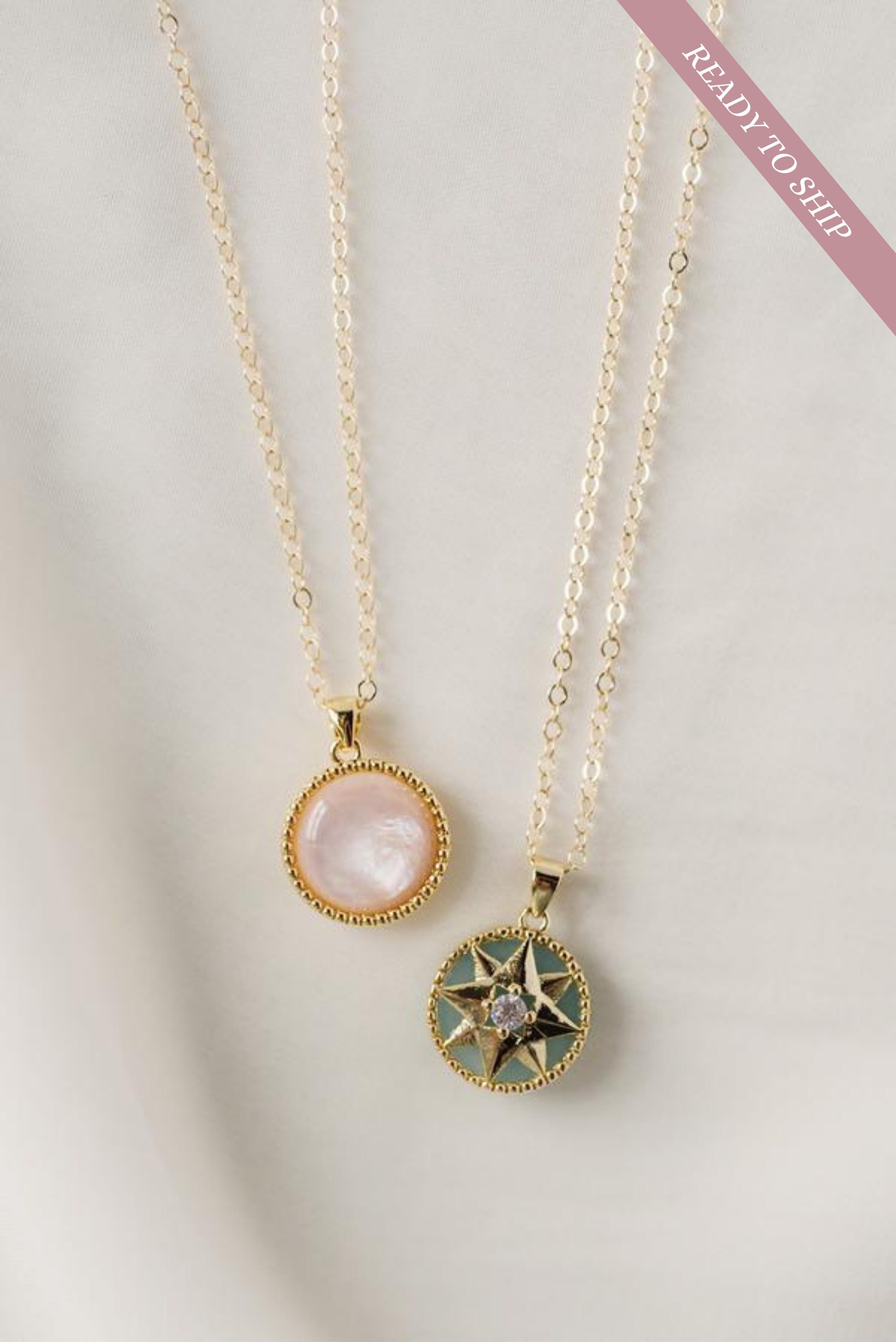 North Star North Star Necklace Handmade Jewelry 14k Gold - Etsy