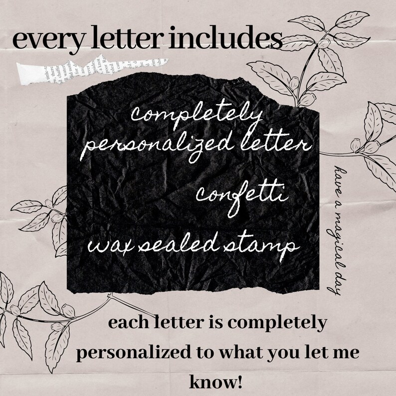 Letter From a Disney Character - Etsy