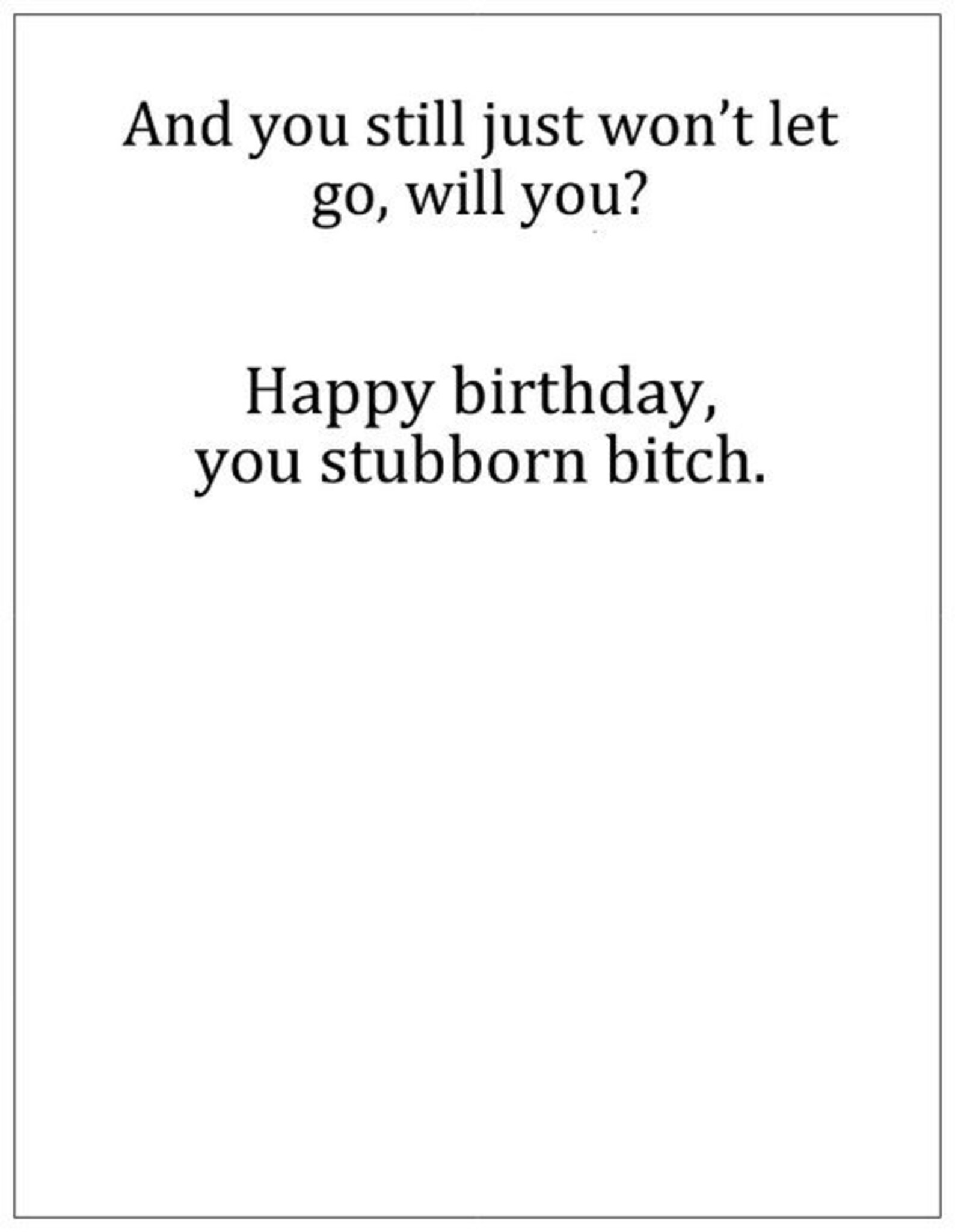 Sassy Happy Birthday Greeting Card Etsy