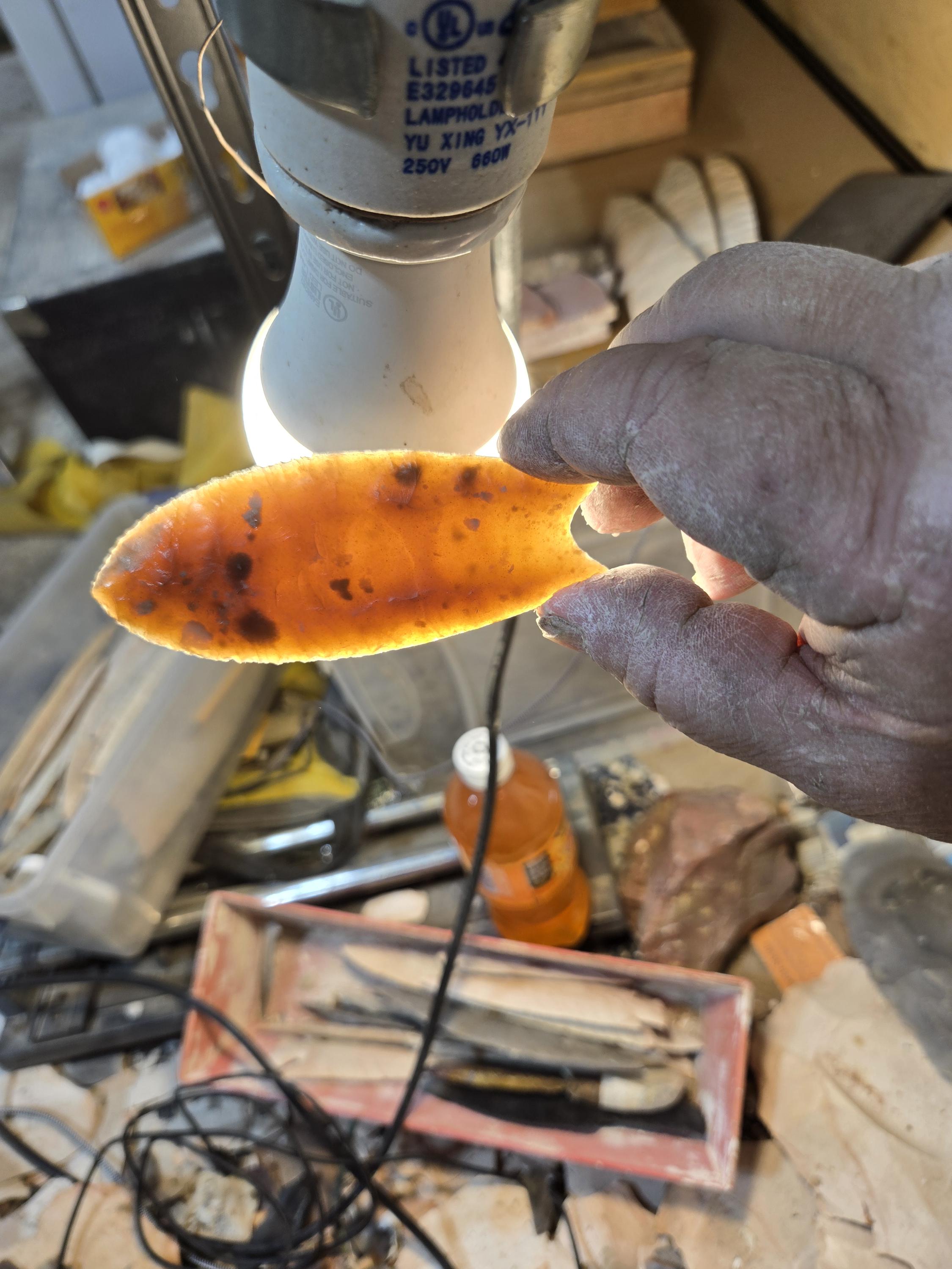 A Really Nice 4 Inch Saint Louis Style Clovis Point Made From ...