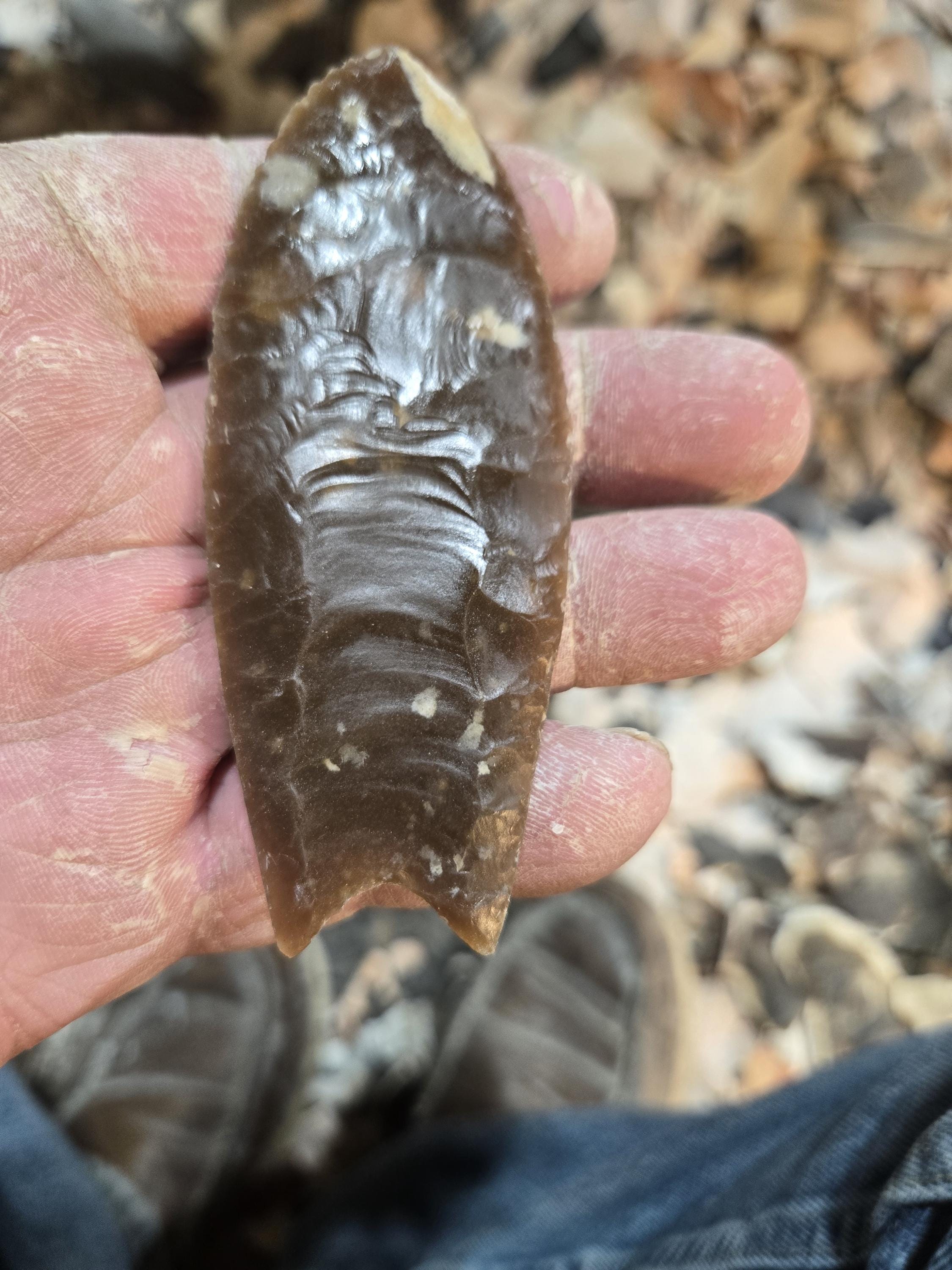 A Really Nice 4 Inch Saint Louis Style Clovis Point Made From ...