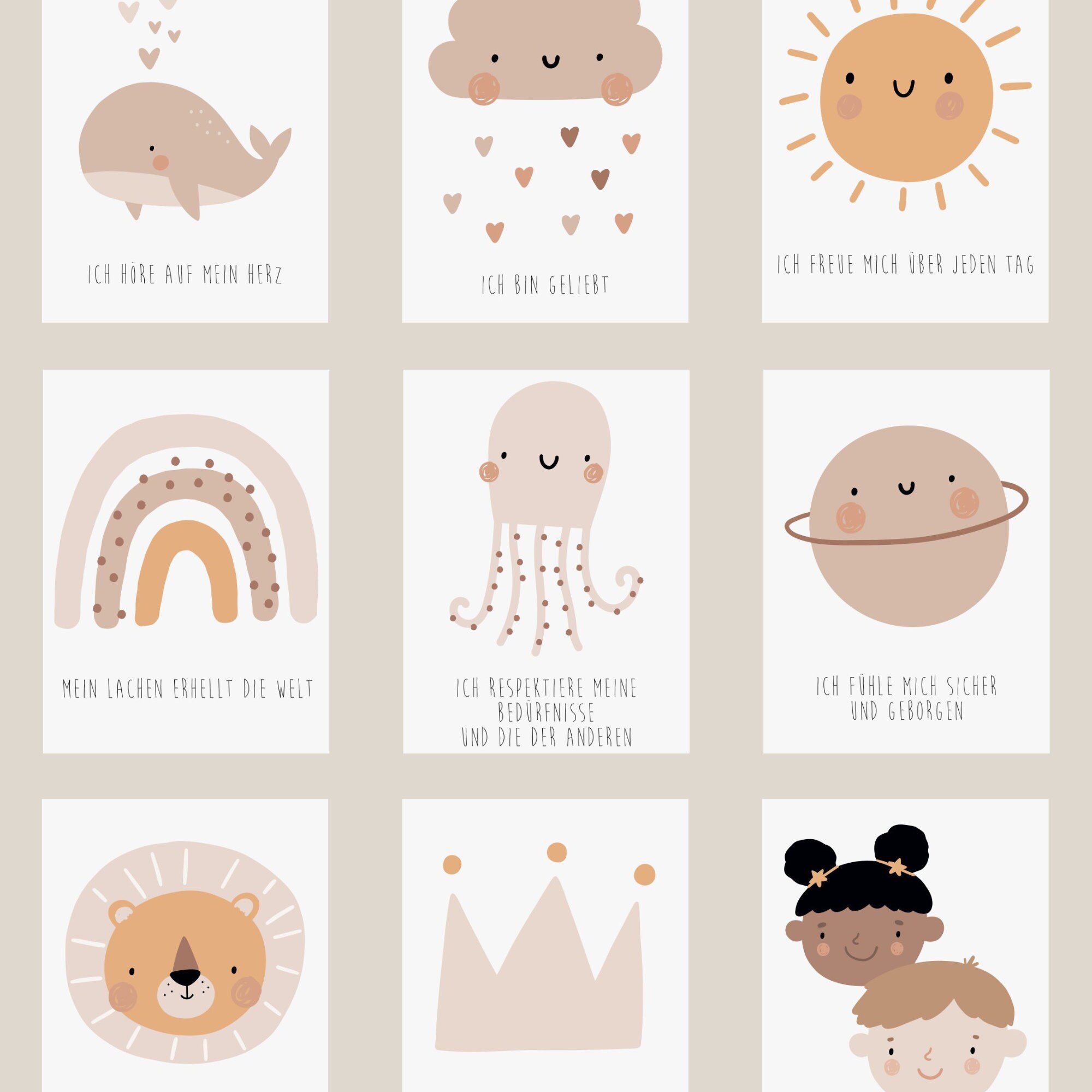 Affirmationskarten Kinder Mutmachkarten Karten Affirmationen - Etsy Schweiz