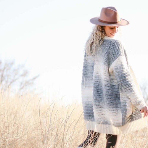 Crochet Pattern / Oversized Patchwork Sweater / Long Crochet - Etsy