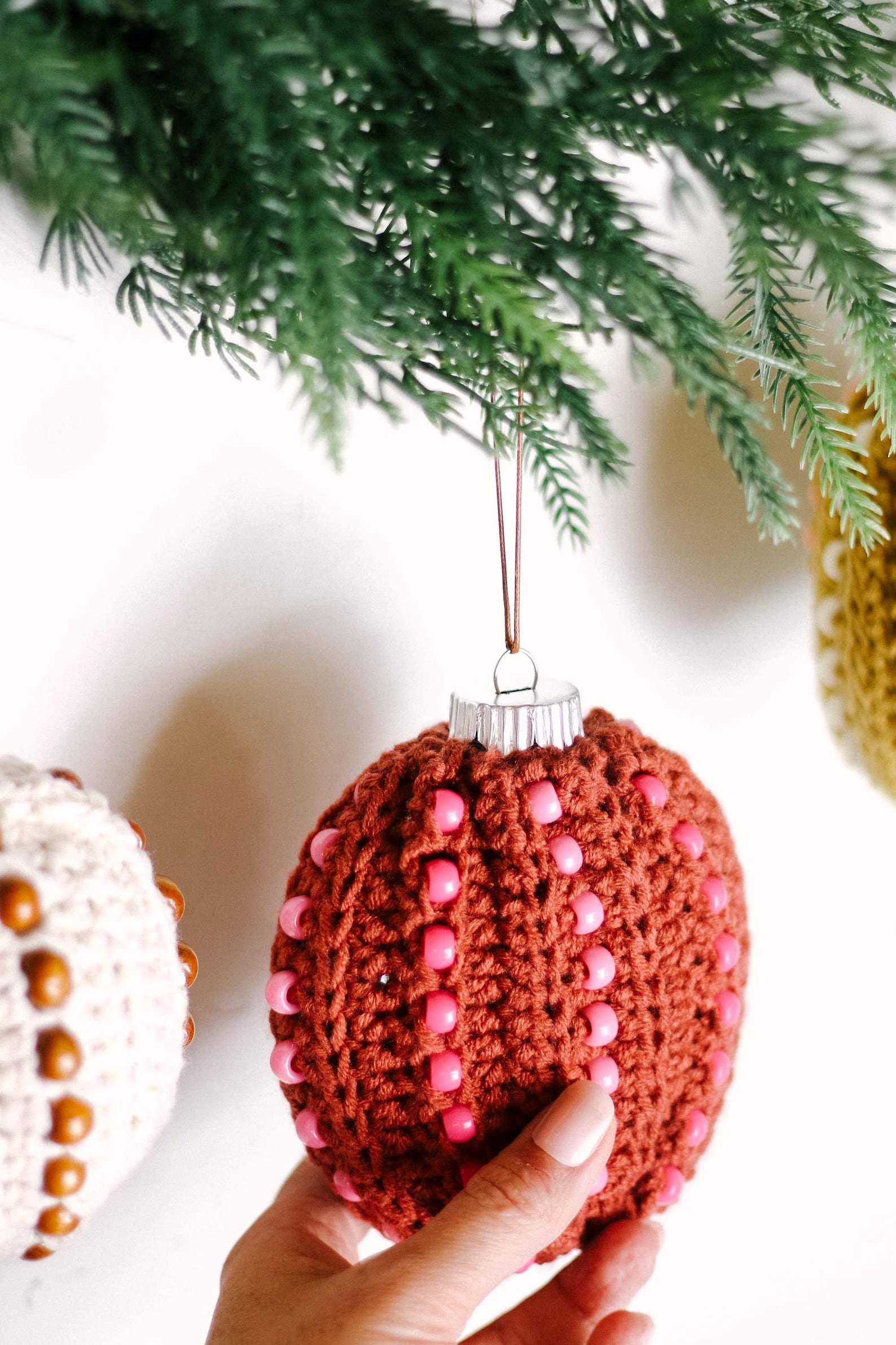 Crochet PATTERN & VIDEO / Crochet Christmas Ornament Pattern /holiday ...