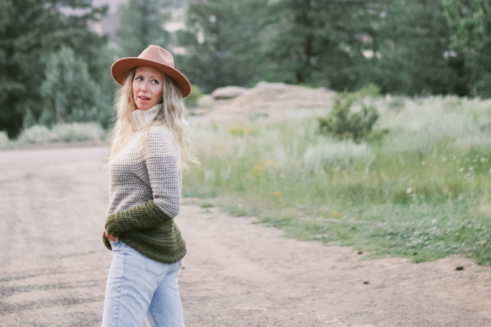 Crochet Pattern / Easy Yoke Sweater Pattern / Beginner Crochet | Etsy