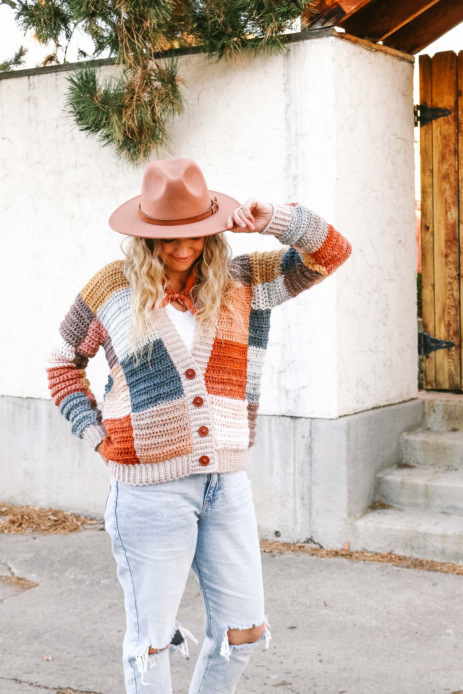 Crochet Pattern / Harry Styles Sweater / Scrappy Yarn Sweater ...