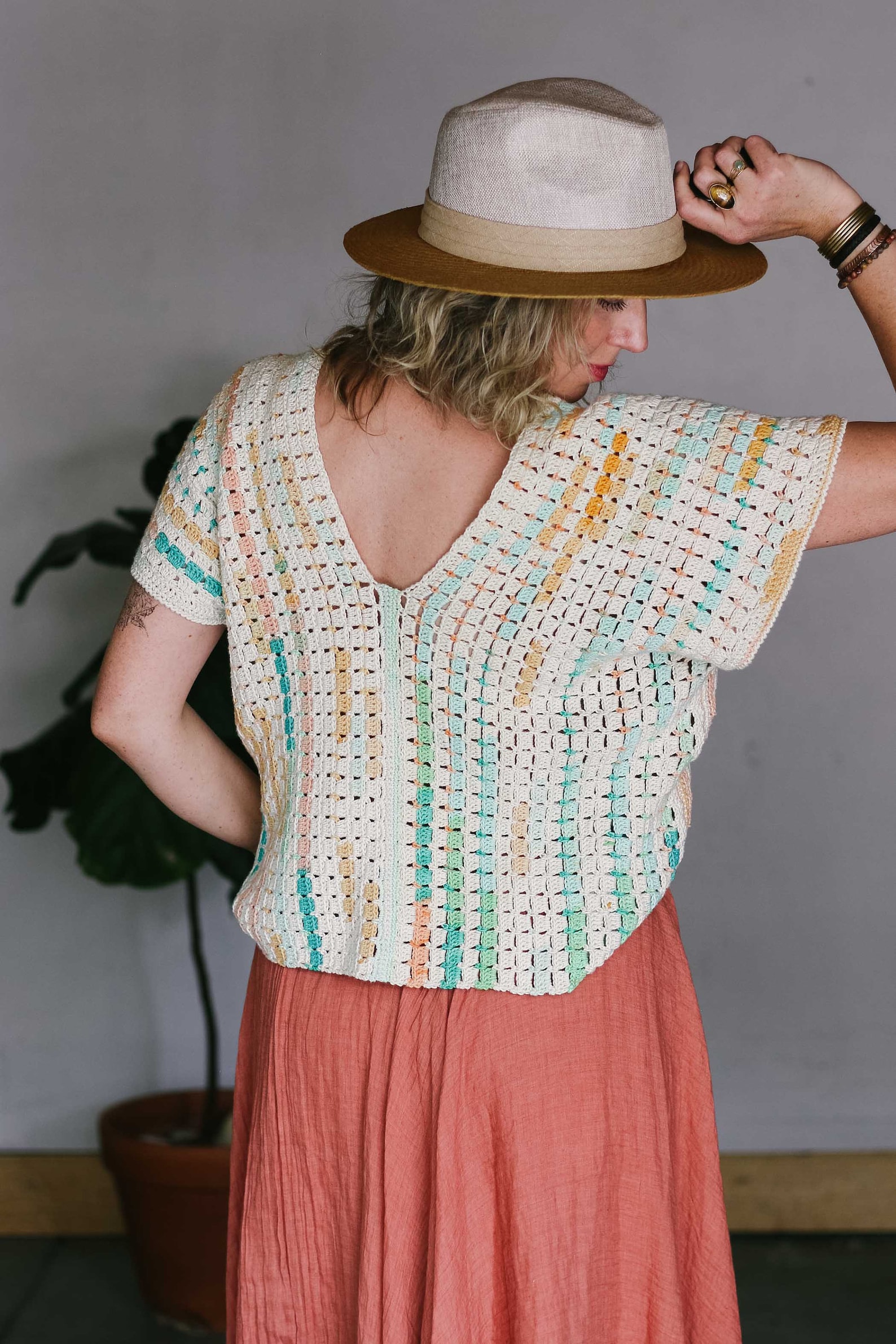 Crochet Pattern / Summer Crochet Top / Crochet Rectangle Top / Easy ...