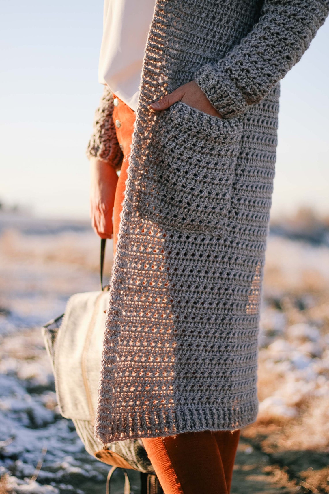 Crochet Pattern / Long Crochet Duster Cardigan / Crochet - Etsy Canada