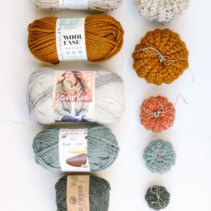 Crochet Pattern / Rectangle Pumpkins / Easy Fall DIY Centerpieces ...