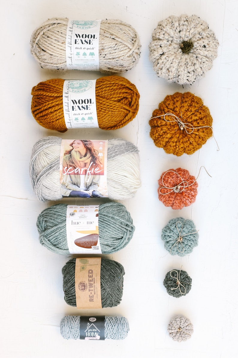 Crochet Pattern / Rectangle Pumpkins / Easy Fall DIY - Etsy