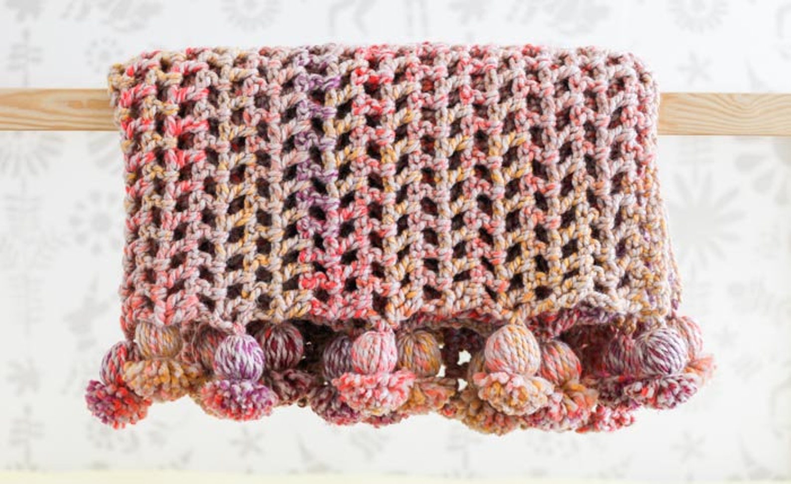 Crochet Pattern / Fast Crochet Blanket / Easy Beginner Throw / Chunky ...