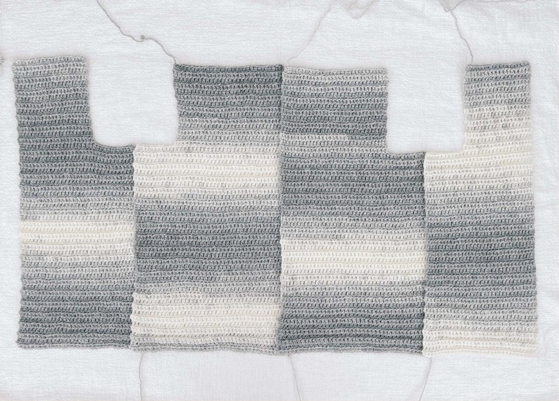 Crochet Pattern / Oversized Patchwork Sweater / Long Crochet | Etsy UK