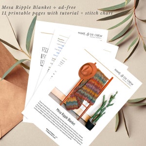 Crochet Pattern / Crochet Blanket / Chevron Stitch / Mandala Yarn ...