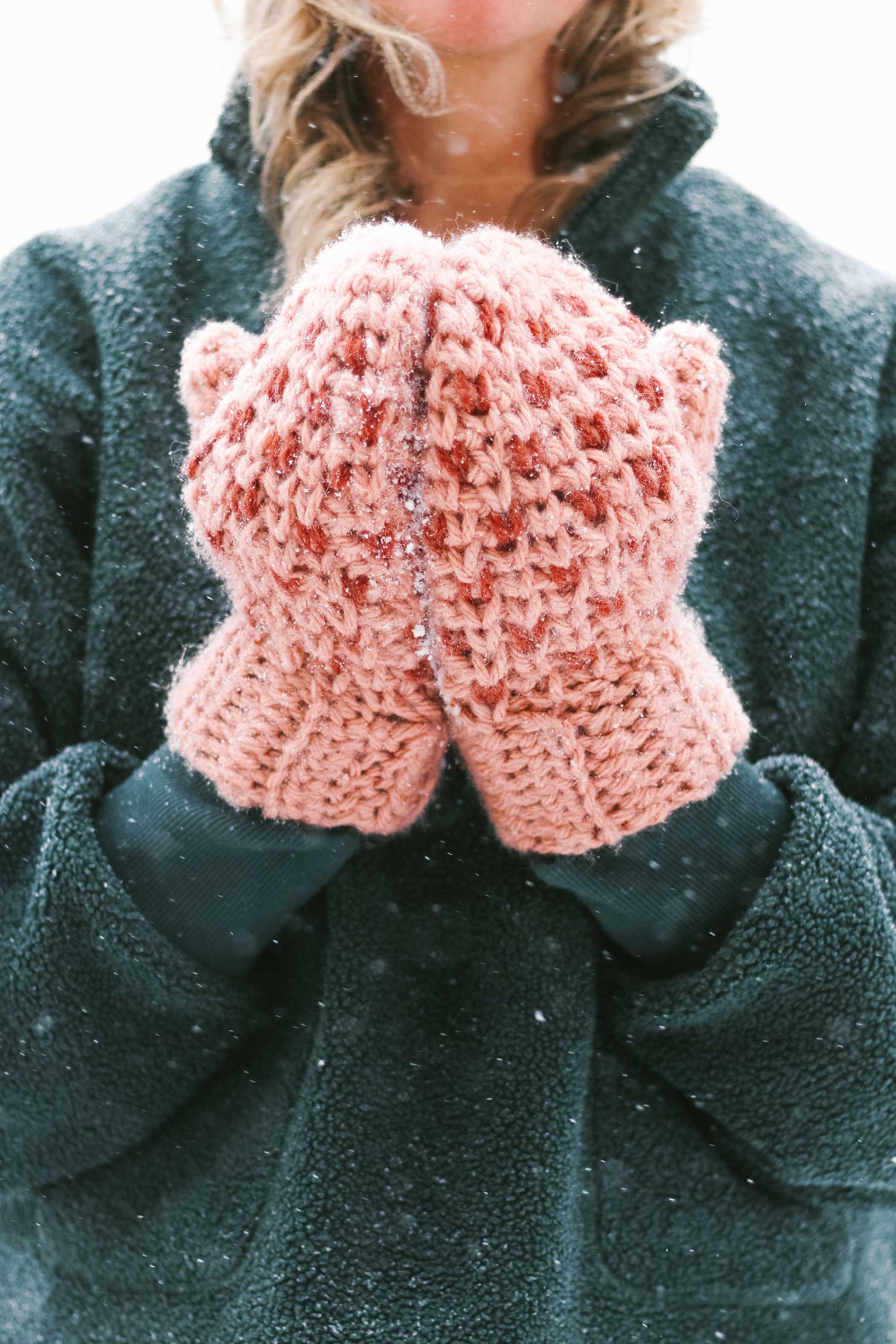Crochet Pattern / Crochet Mittens / Knit-look Crochet Pattern / Easy ...