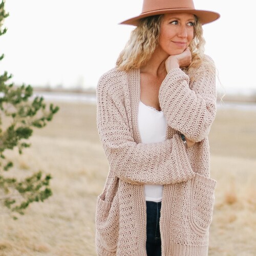 Crochet Pattern : Sandglass Cardigan - Etsy