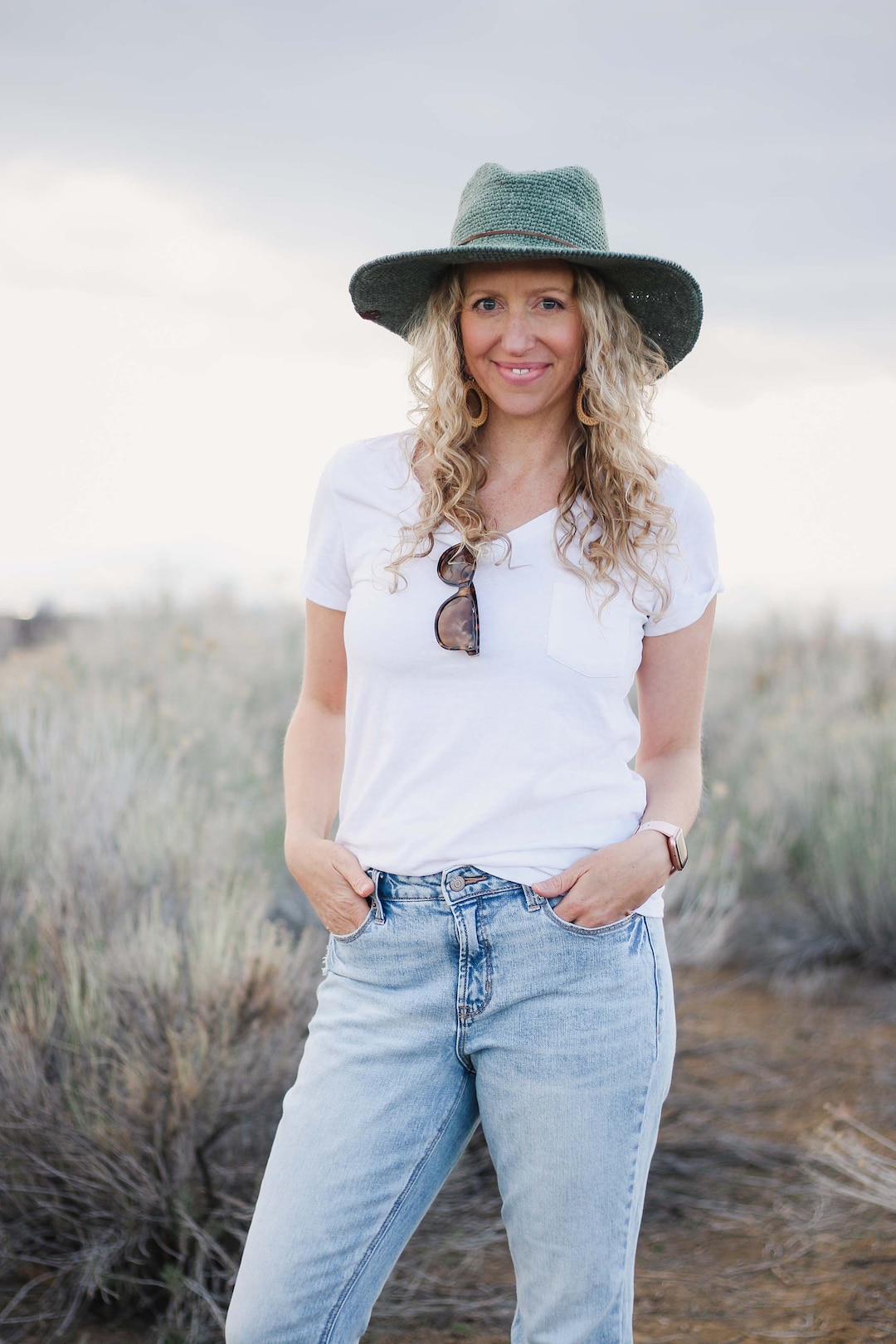 Crochet Pattern / Fedora Crochet Sun Hat / Sun Hat Crochet Pattern ...