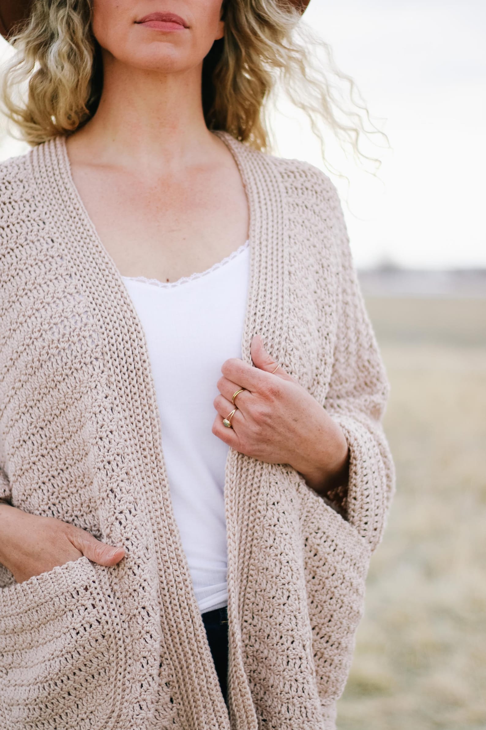 Crochet Pattern / Lightweight Four Season Cardigan / Beginner - Etsy