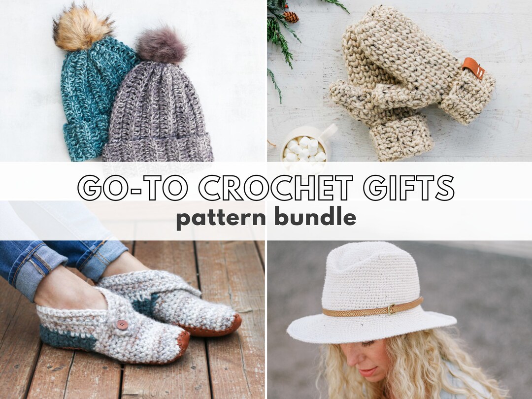 Crochet Pattern Bundle / Easy Crochet Gifts / Quick/ Crochet - Etsy