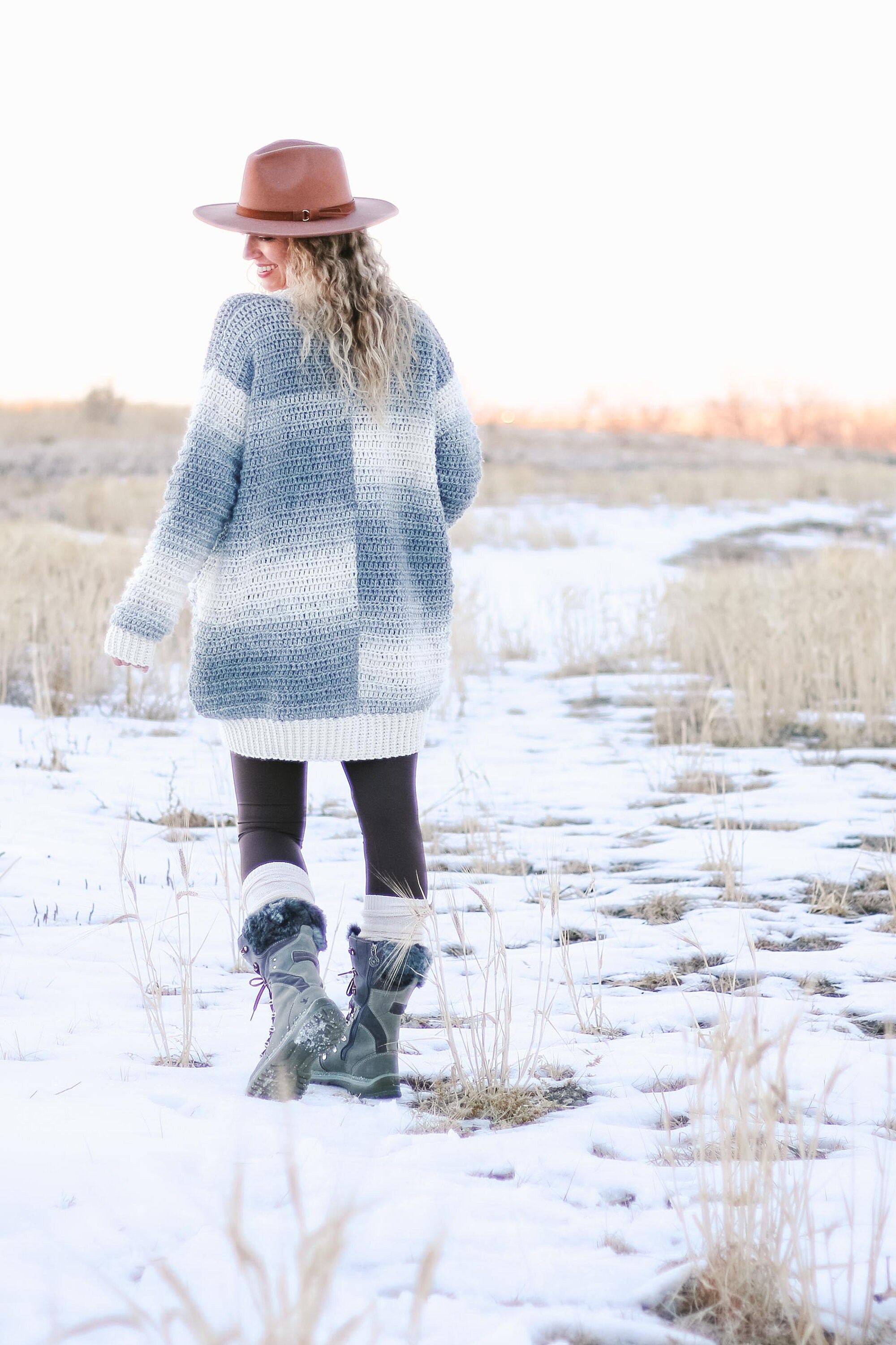 Crochet Pattern / Oversized Patchwork Sweater / Long Crochet Cardigan ...