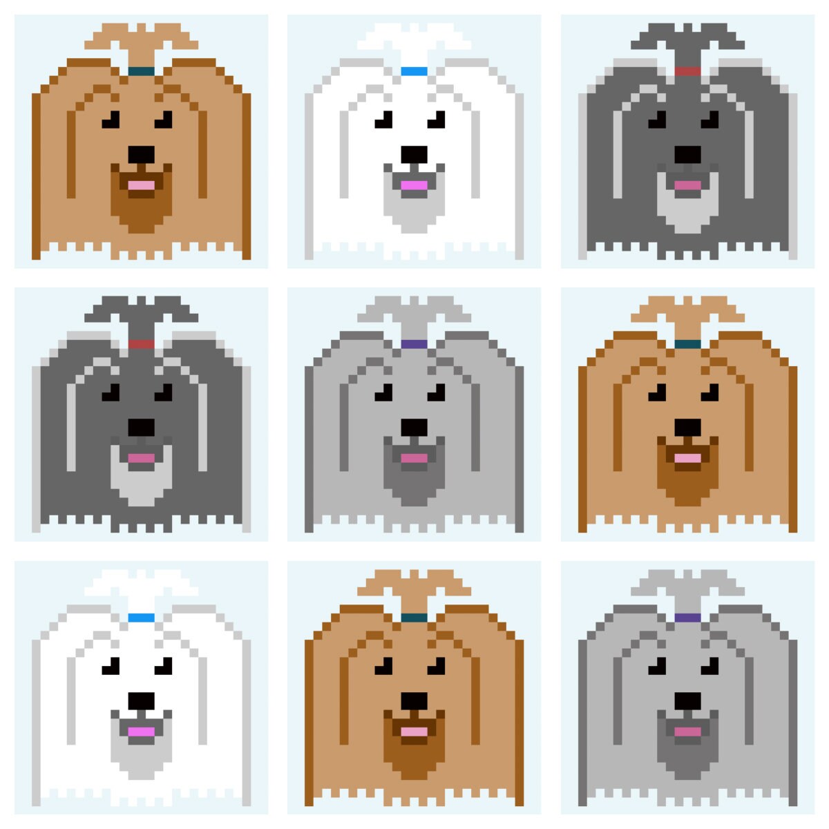 Crochet Pattern / Havanese Dog Portrait Blanket / C2C Dog - Etsy