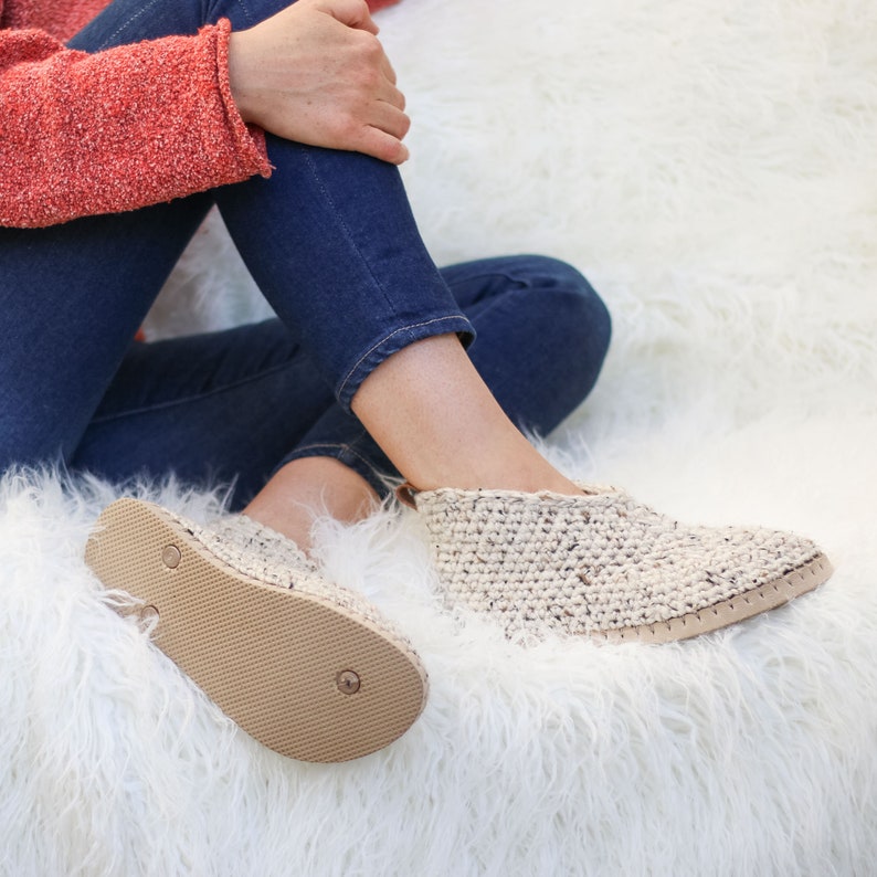 Crochet Pattern Slippers With Flip Flop Soles Crochet Etsy Australia