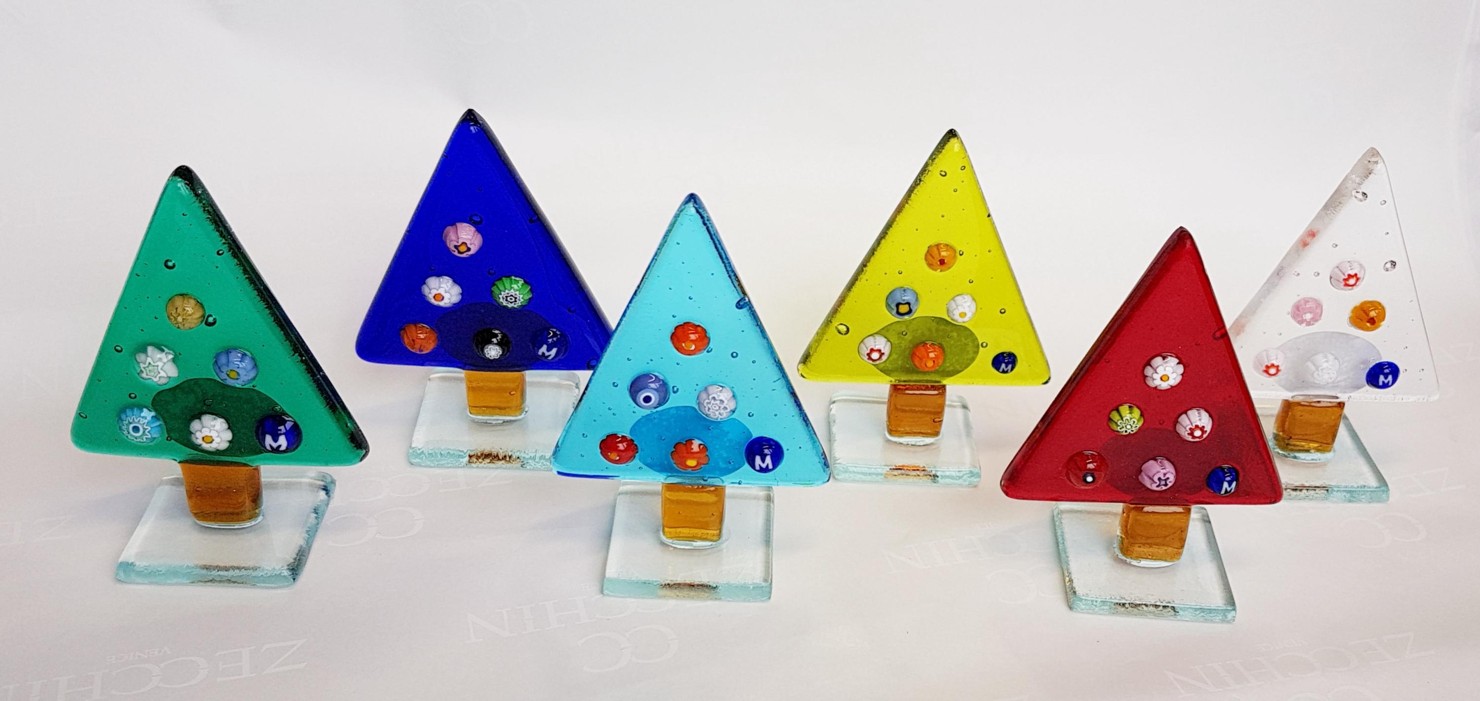 Murano Glass Murrina Tree Decor, Hand Blown Glass Gift, Collectible ...
