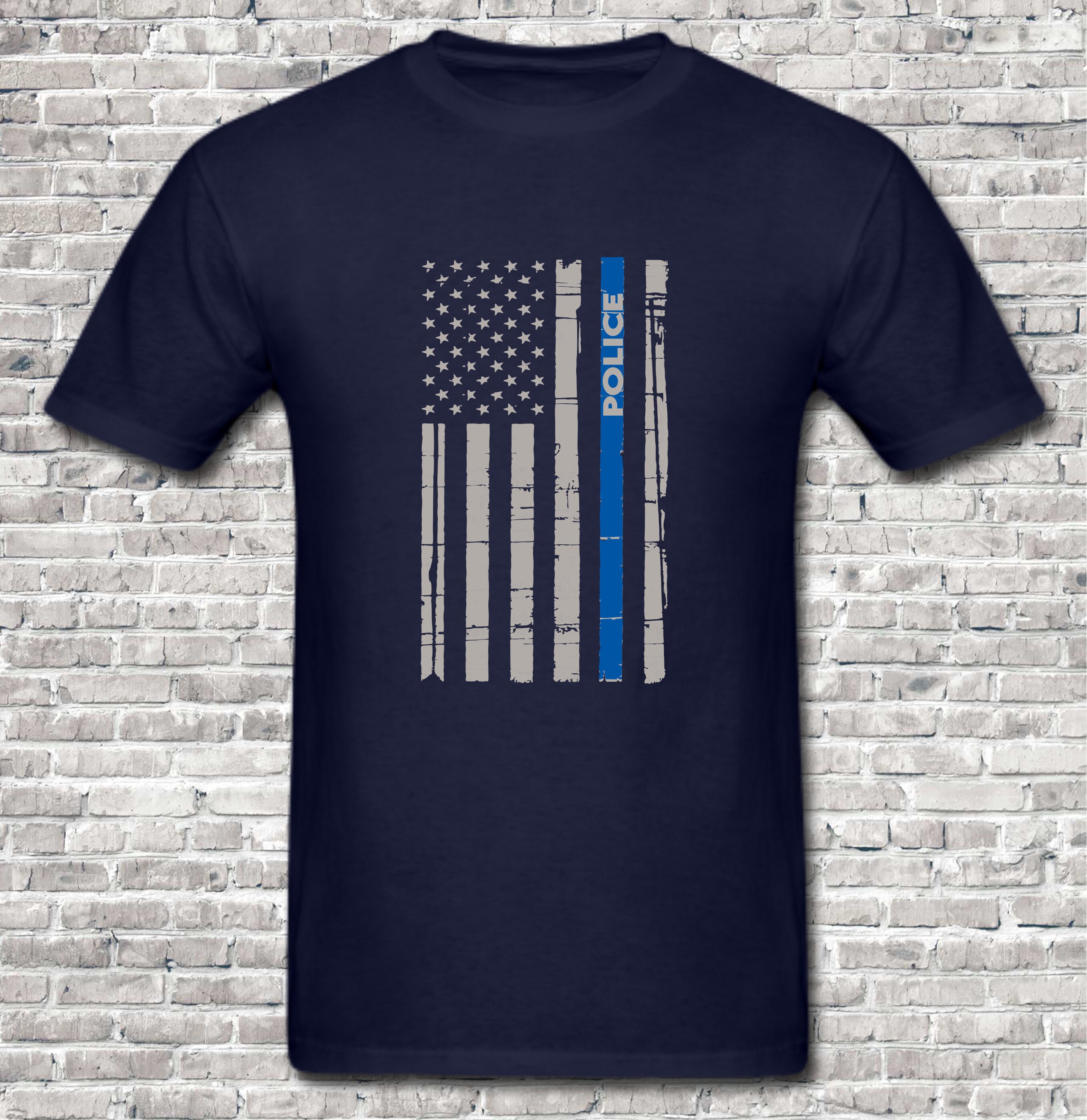 Police Flag Shirt - Etsy