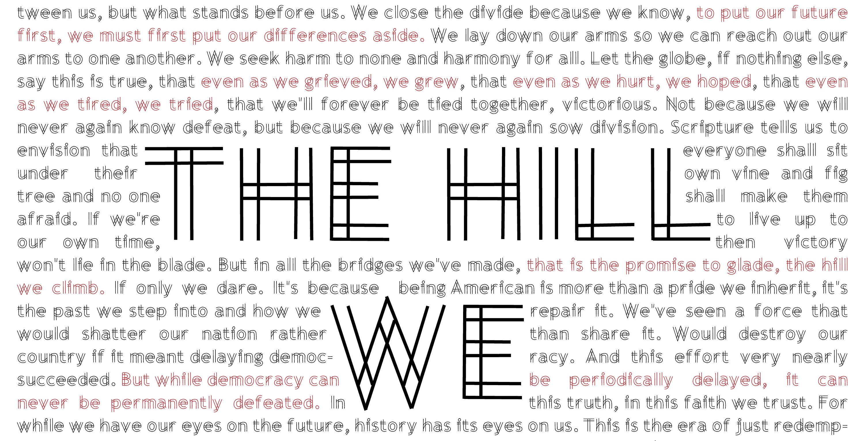 Amanda Gorman Full Poem Printable SVG PNG PDF the - Etsy