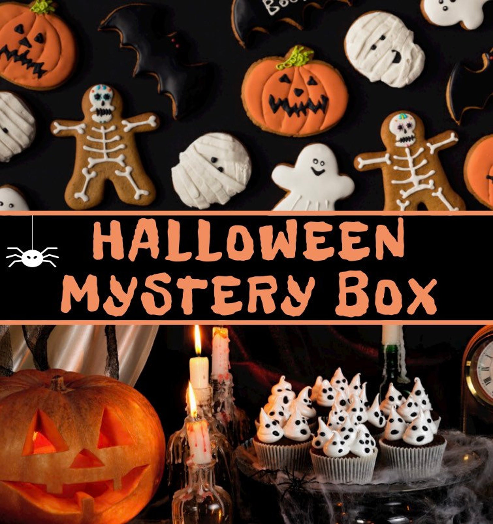 Halloween Mystery Box Halloween Gift Box Halloween Gift Box - Etsy Canada