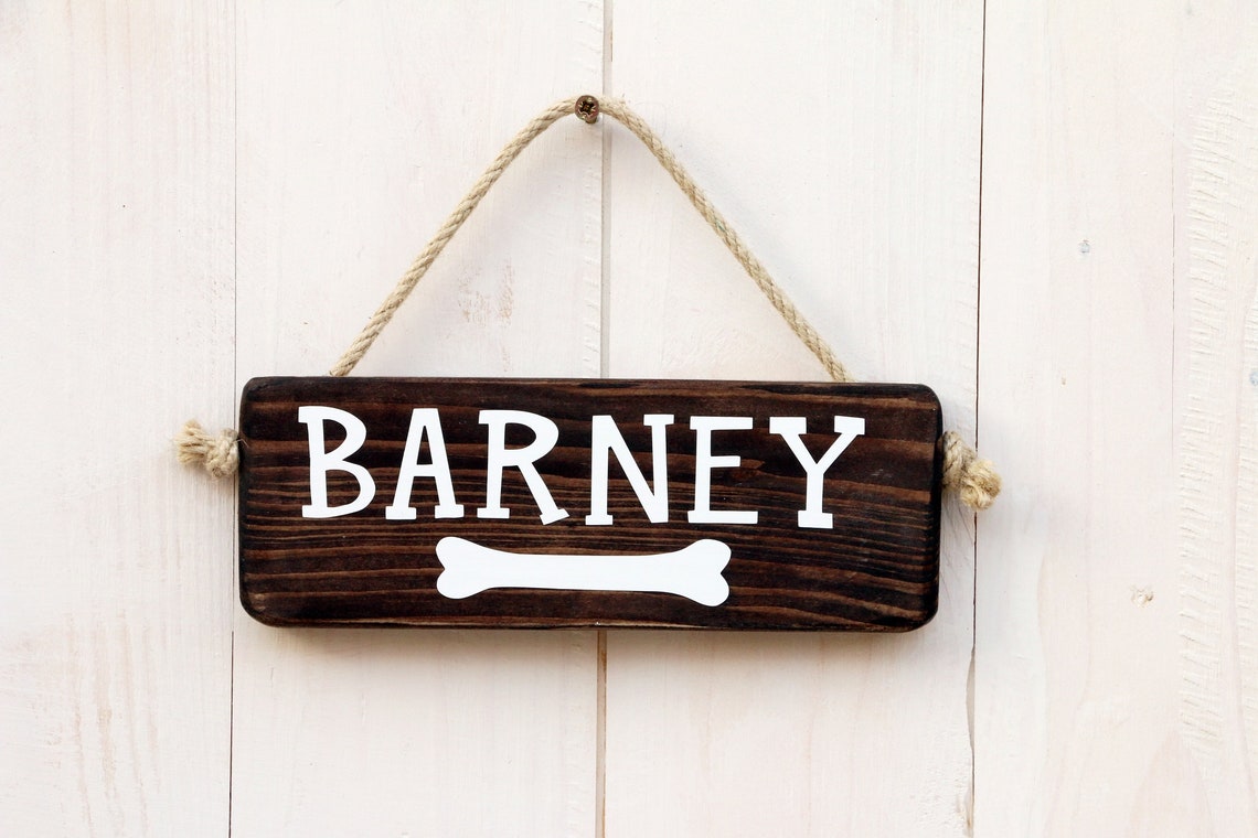 Personalized Wood Dog Name Sign Wall Decor Dog Name Sign Dog - Etsy UK