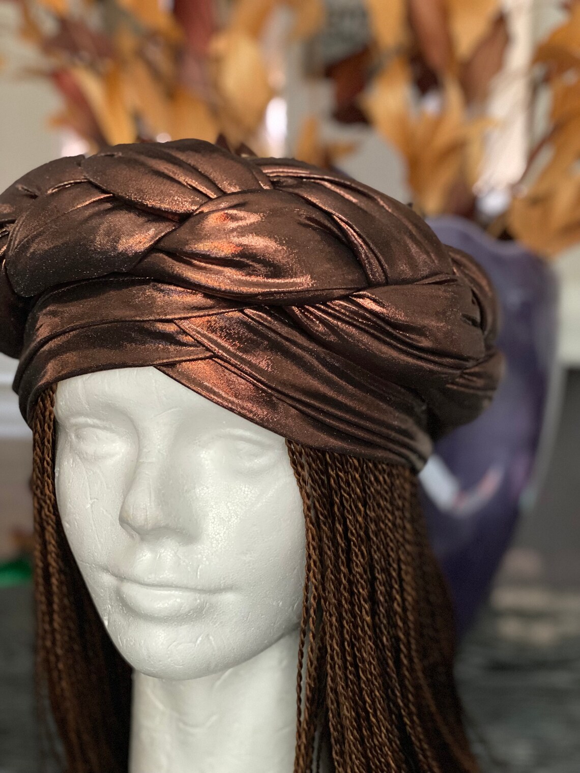 Women Padded Soft and Stretchy Braided Turban Accordion - Etsy