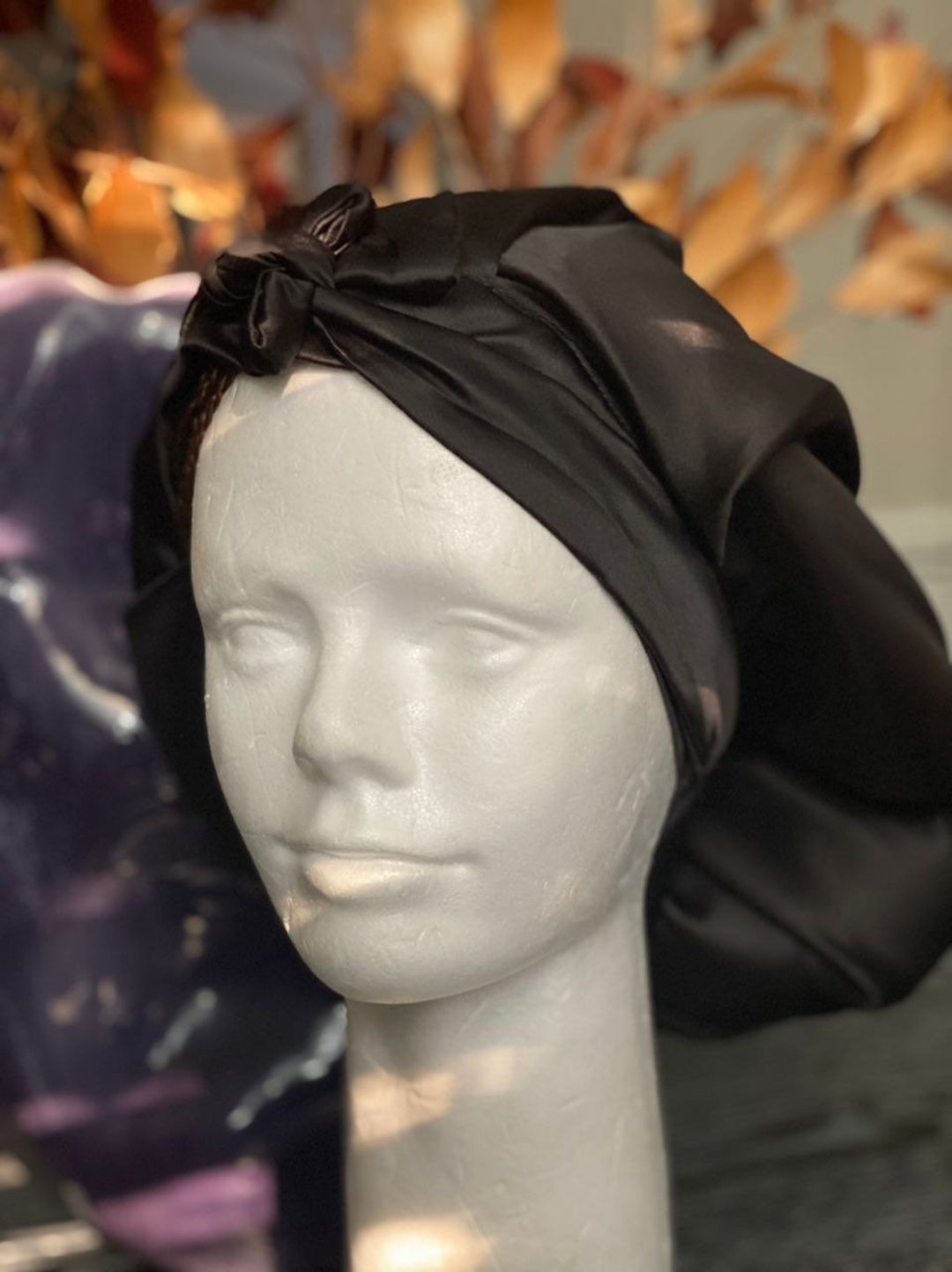 Sleep Bonnet With String Tie - Etsy