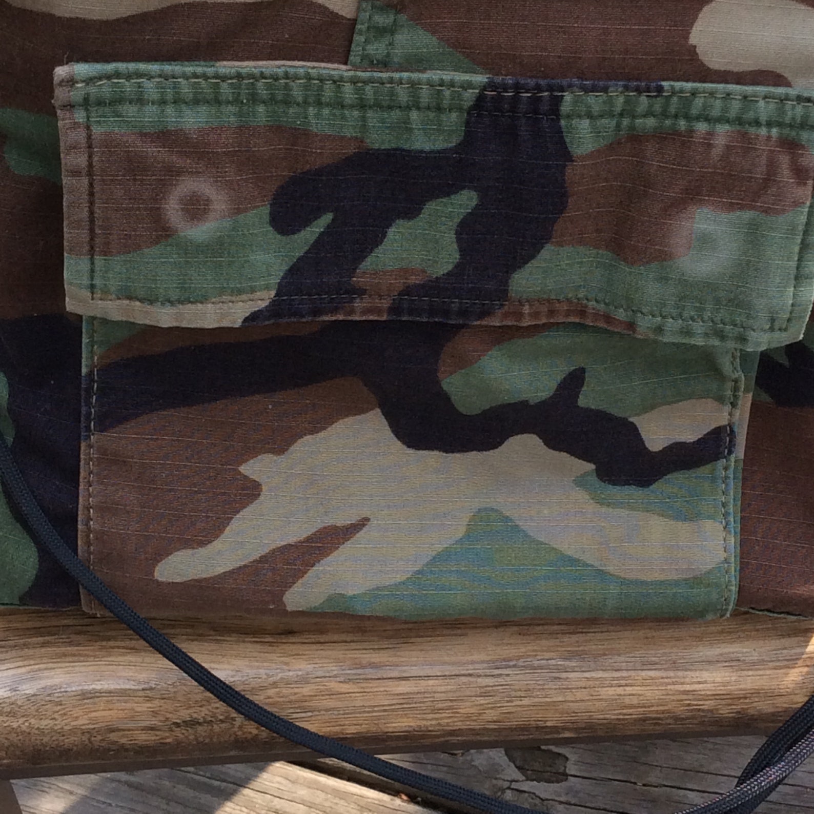 US Military Unisex Cross Body Bag Repurposed From U S Military Uniform ...