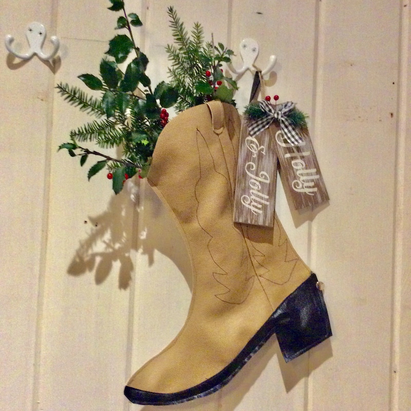 Cowboy Boot Stocking - Etsy