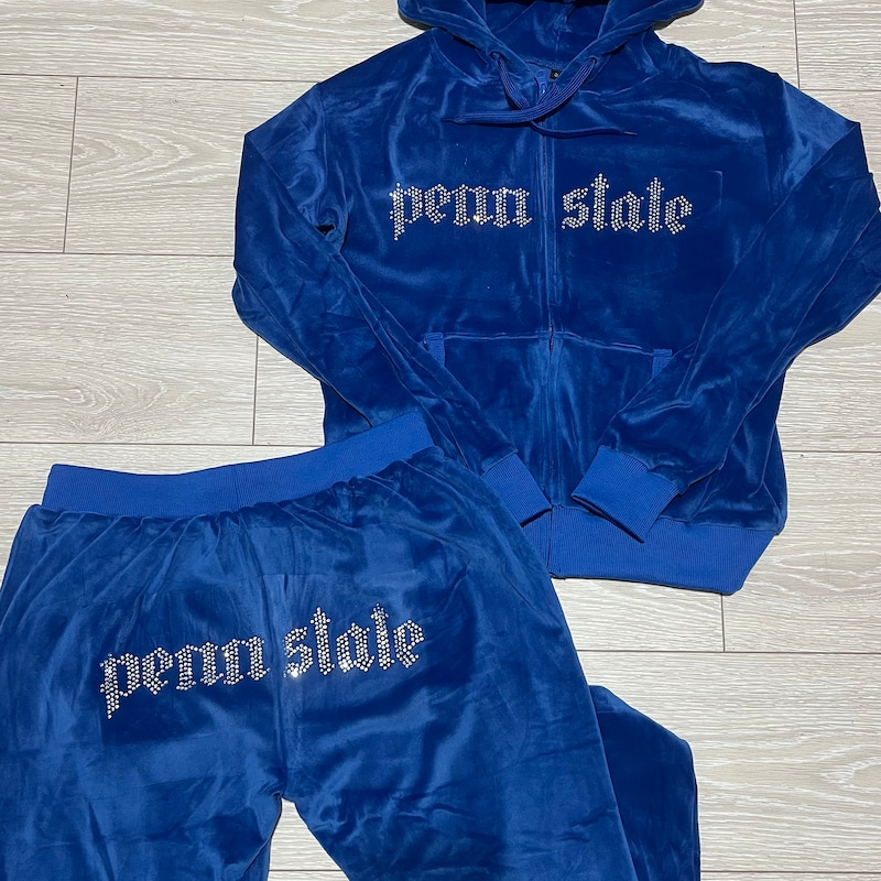 Rhinestone Tracksuit - Etsy