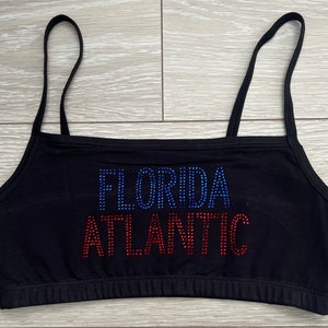 Custom College Rhinestone Cami Bra| College Bed Party - Etsy