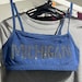 Custom College Rhinestone Cami Bra| College Bed Party - Etsy