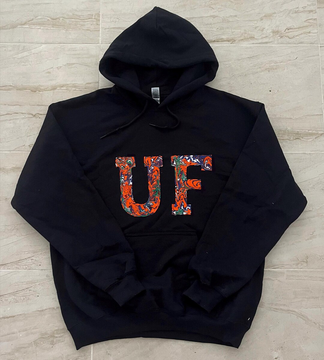 Custom College 2 Letter Cut Out Hoodie - Etsy