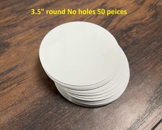 3.5 Round Insert Sublimation Aluminum Blank Disc Lot of - Etsy